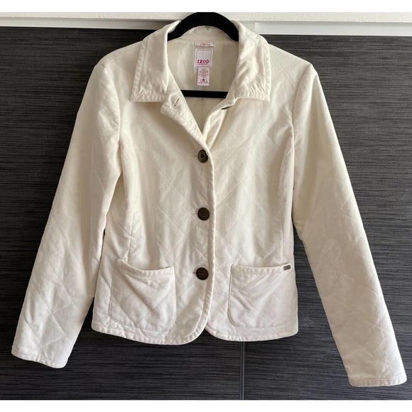 Izod | Jackets & Coats | Izod Stretch Deluxe Sport Velvet Quilted ...